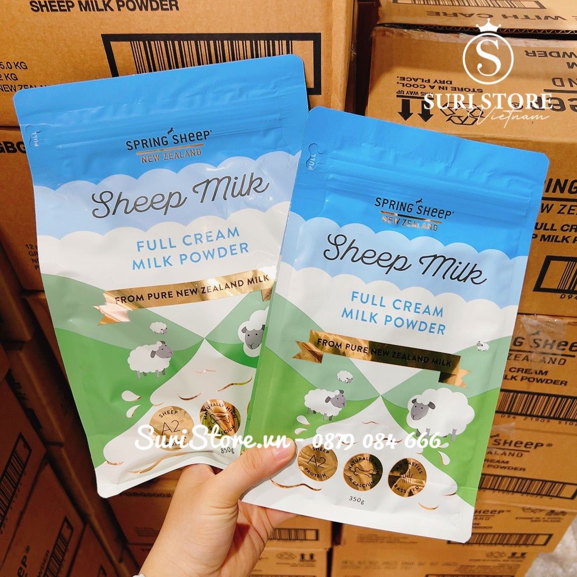 Sữa cừu Spring Sheep New Zealand - Dạng túi – Suri Store