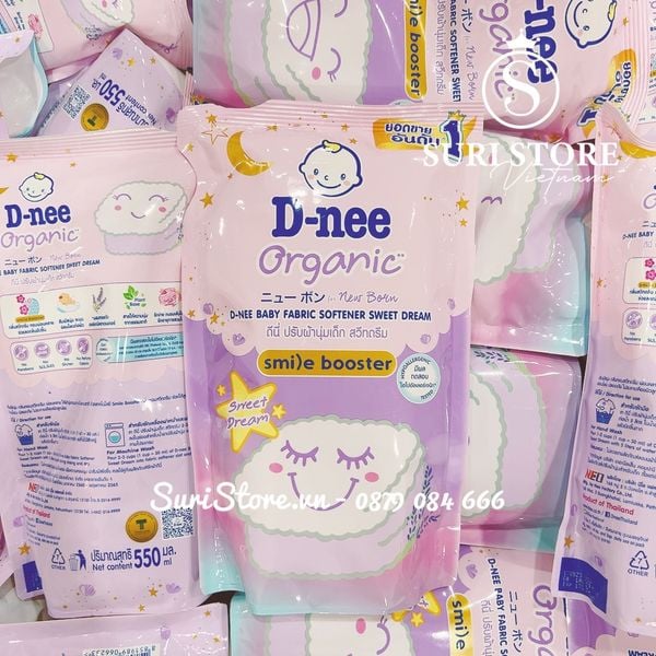 Nước xả Dnee NB organic Thái – Suri Store