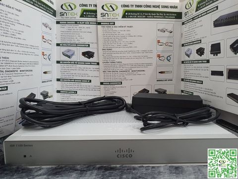 ROUTER CISCO ISR C1111-4P DUAL GE WAN Ethernet – CÔNG TY TNHH CÔNG NGHỆ ...