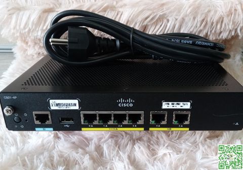 Router CISCO 921-4P – CÔNG TY TNHH CÔNG NGHỆ SONG NHÂN