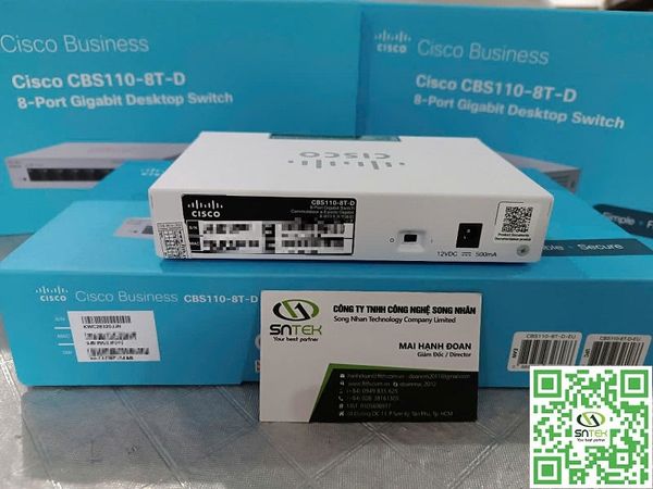 THIẾT BỊ CHUYỂN MẠCH SWITCH CISCO CBS110-8T-D – CÔNG TY TNHH CÔNG NGHỆ ...