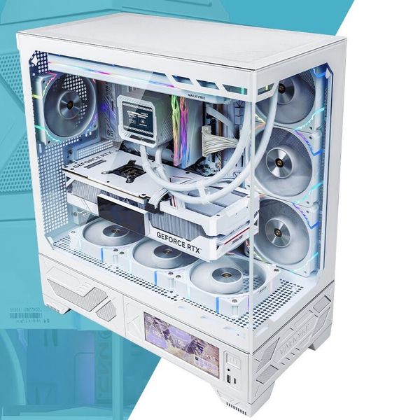 VỎ CASE PC VALKYRIE VK03 CASE LCD WHITE – Linaco