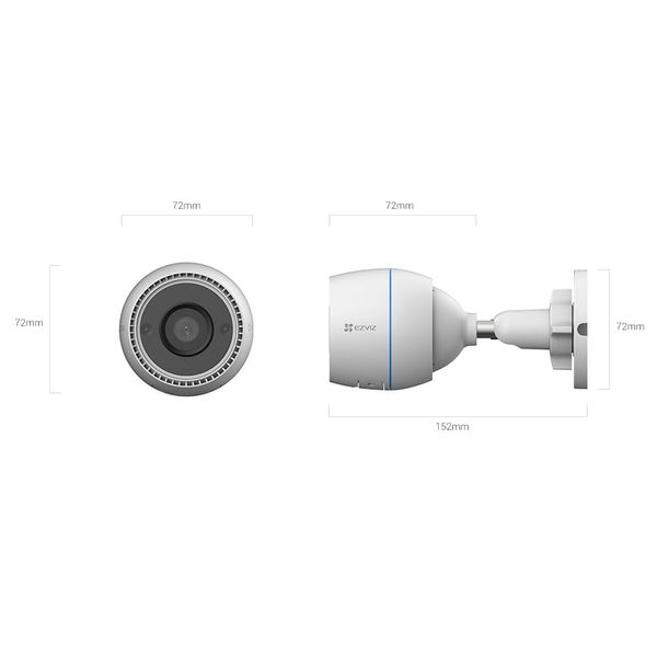 Camera WiFi 2MP C3TN (CS-C3TN-A0-1H2WF) – Linaco