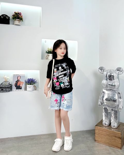 Bộ jean ngố Mickey Rika House