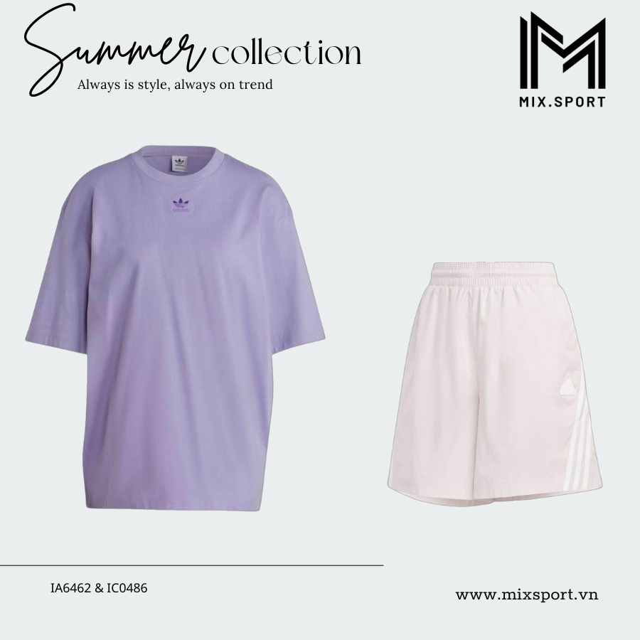 BỘ ĐỒ XUÂN HÈ NỮ ESSENTIALS ADICOLOR – Mixsport Việt Nam