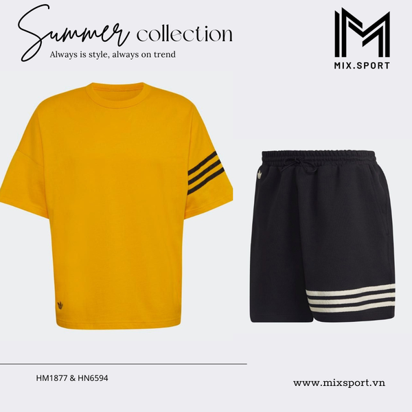 BỘ ĐỒ XUÂN HÈ NAM BA LÁ NEUCLASSICS ADICOLOR – Mixsport Việt Nam