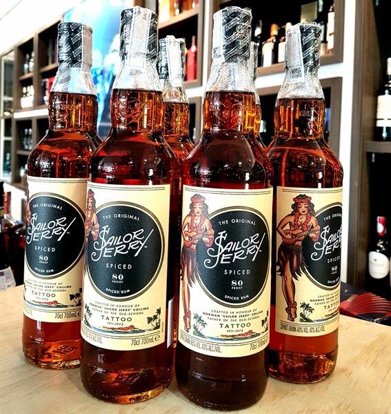 Sailor Jerry Original Rum 6*70cl – KIMDE