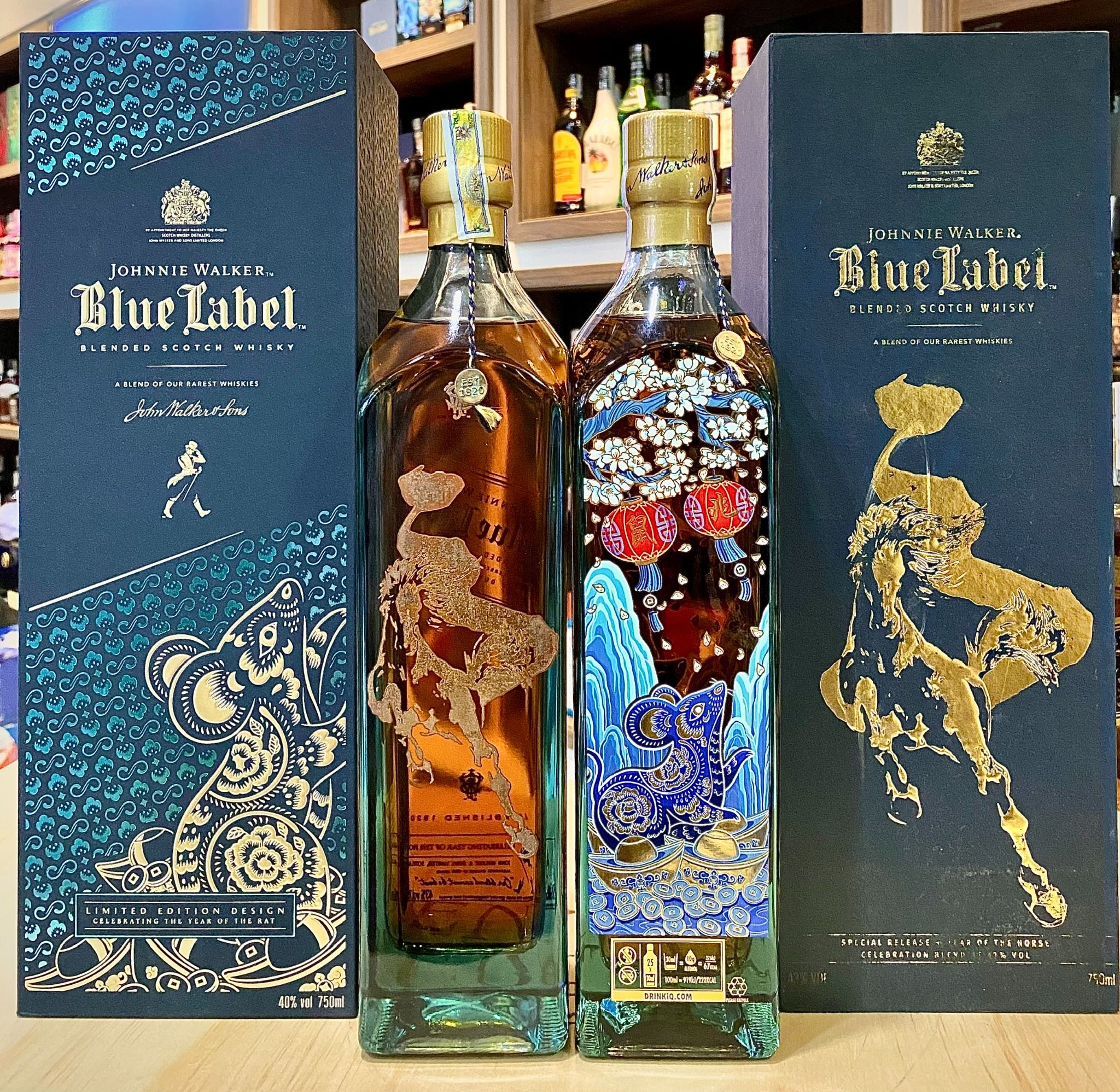 JW Blue Label - Animal Horse 75cl – KIMDE