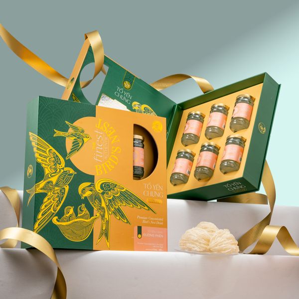 Tổ yến chưng đường phèn The Finest Bird's Nest 600 ml (6 hủ/hộp) – Siêu ...