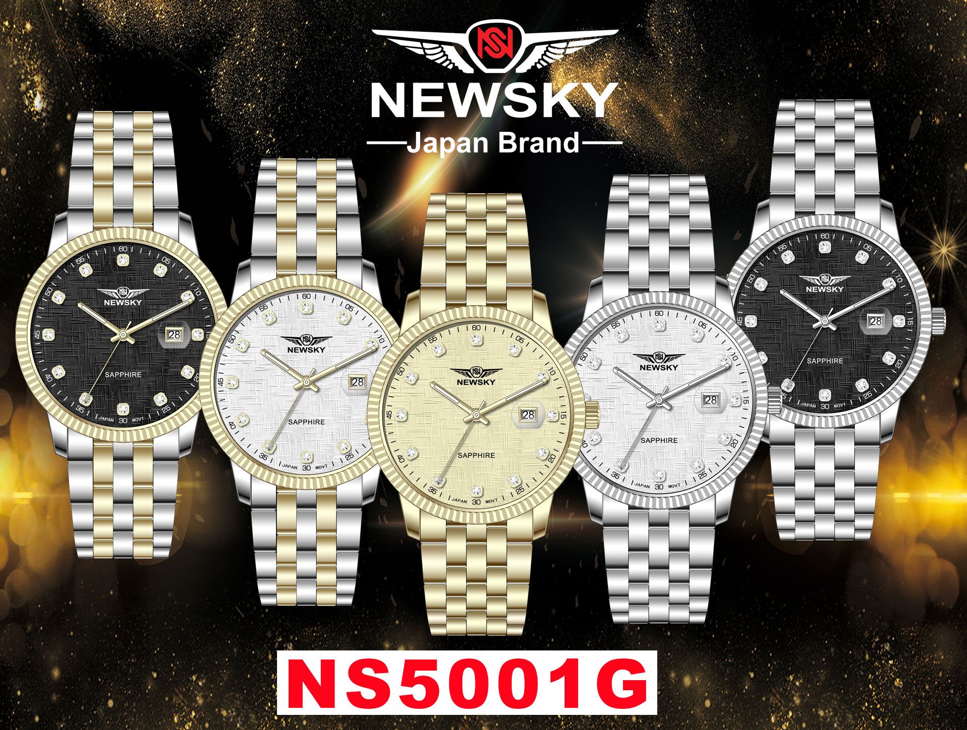 ĐỒNG HỒ NEWSKY NS5001G.S05 – tranducwatch