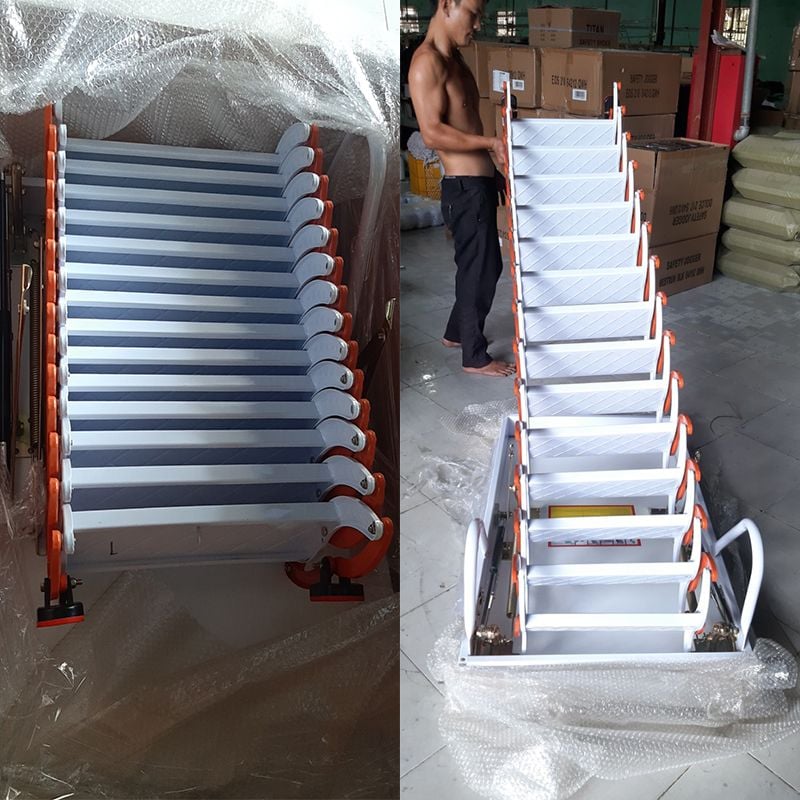 Top 50 mẫu cầu thang xếp gọn đẹp nhất