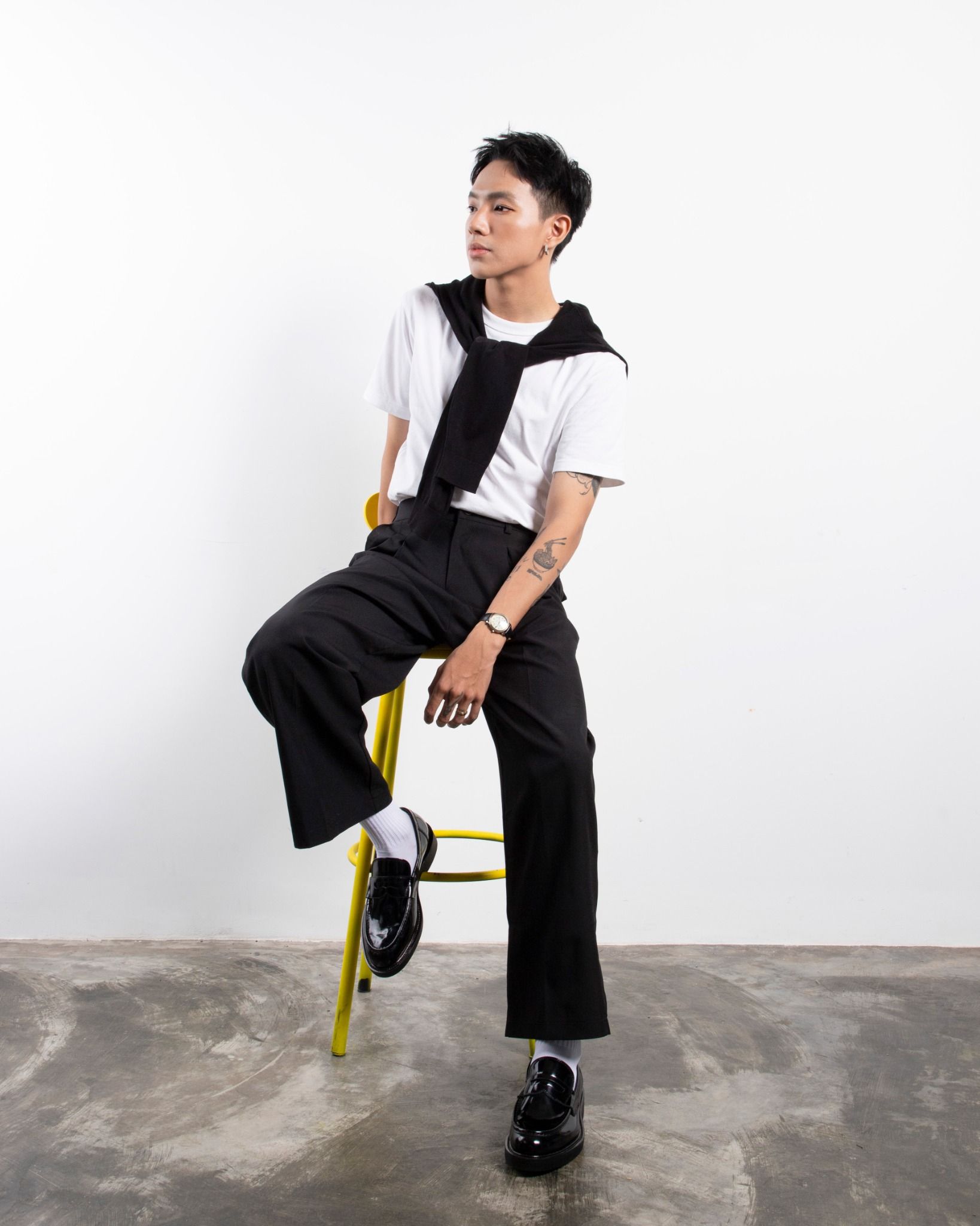 THE SEAN WOLF PENNY LOAFER - SHINY BLACK – THEWOLF