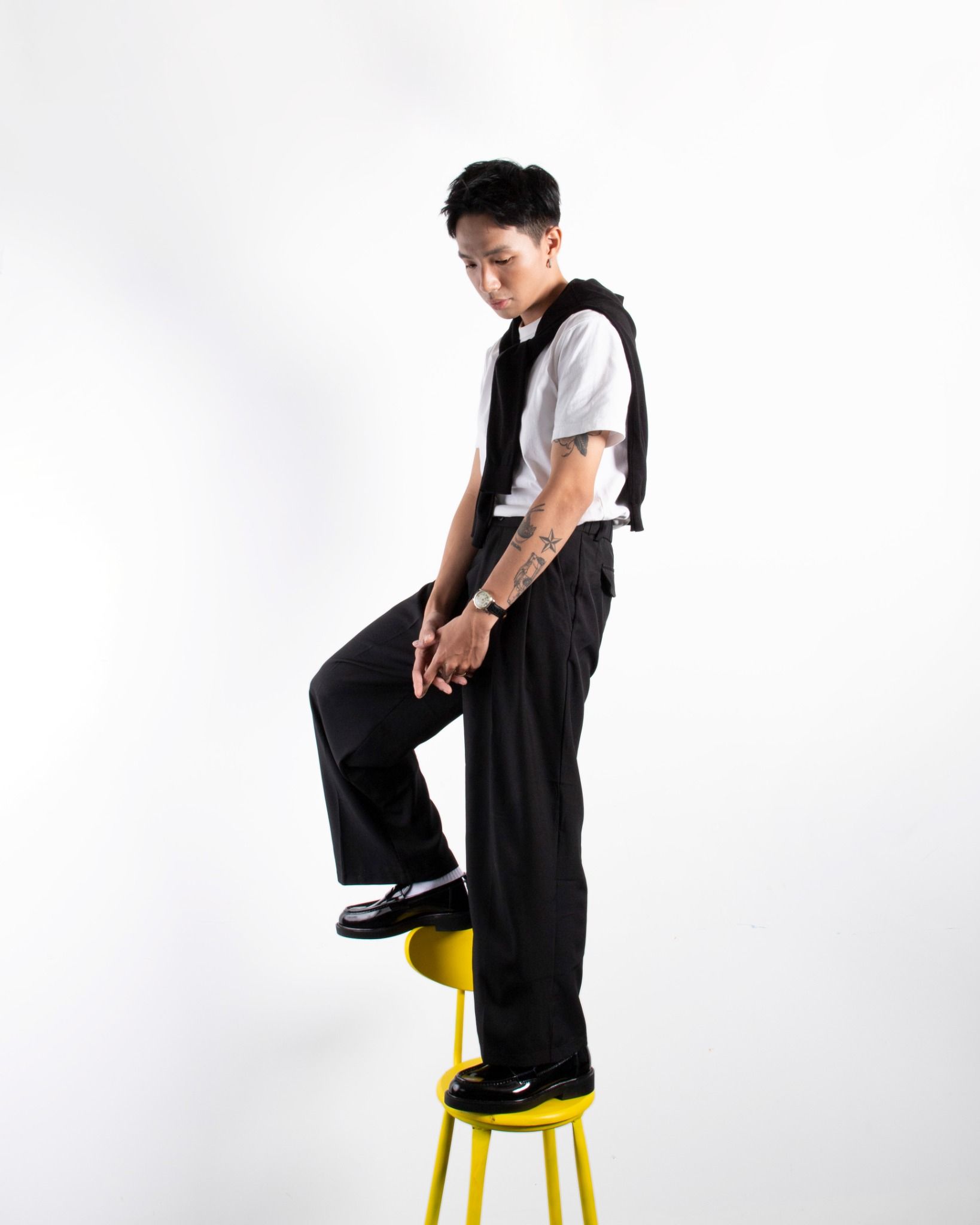 THE SEAN WOLF PENNY LOAFER - SHINY BLACK – THEWOLF