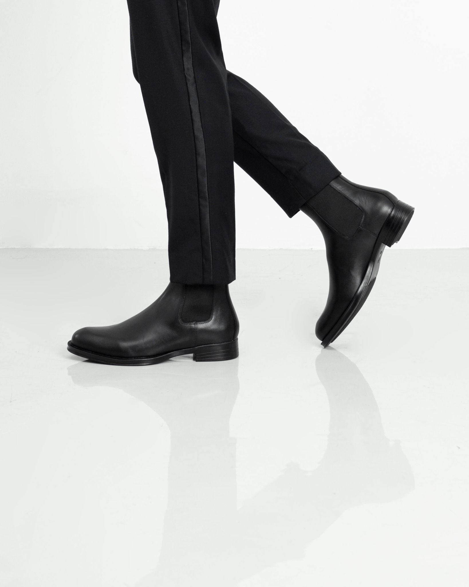 THE GENT WOLF CHELSEA BOOT - BLACK – THEWOLF