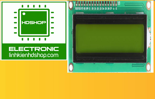 Màn hình hiển thị LCD 16x2 5V – Linh Kiện Điện tử HdShop