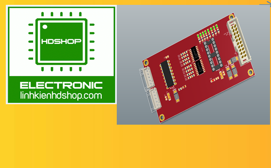 Module mở rộng đầu ra HC595+ULN2803 Arduino,Raspberry ,STM32,NXP,PIC – Linh Kiện Điện tử HdShop