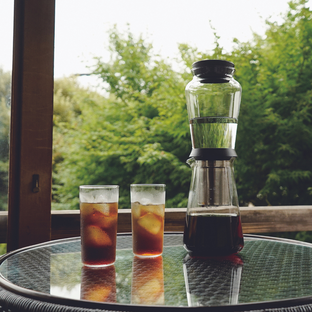 Bình pha cold brew nhỏ giọt chậm slow drip brewer Hario Shizuku SBS-5B ...