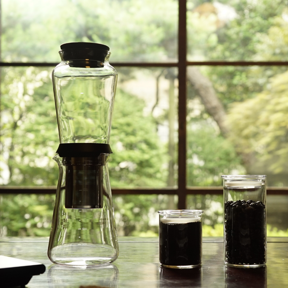 Bình pha cold brew nhỏ giọt chậm slow drip brewer Hario Shizuku SBS-5B ...