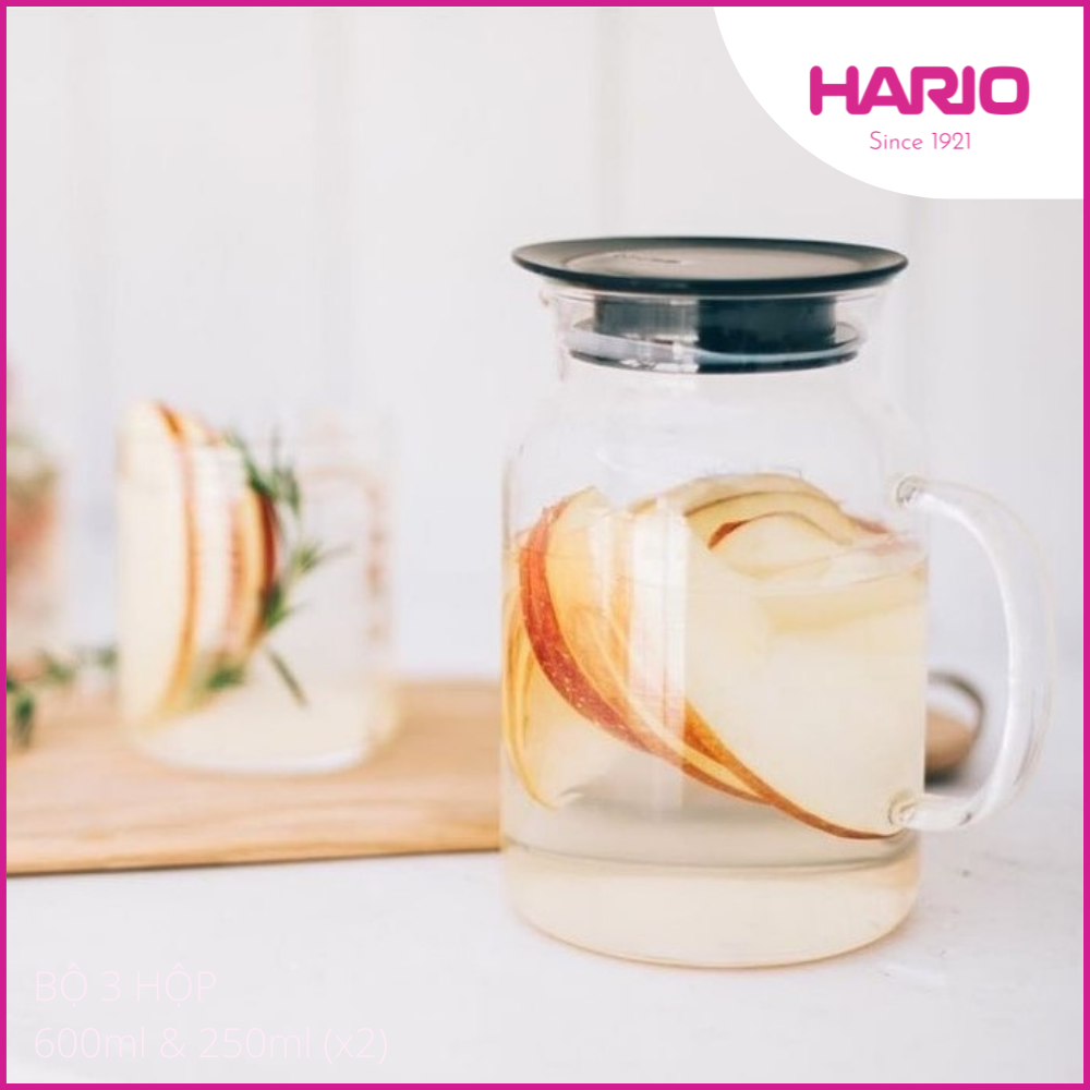 Bình thủy tinh Hario 500ml – Hario by Hachi Hachi Japan Shop