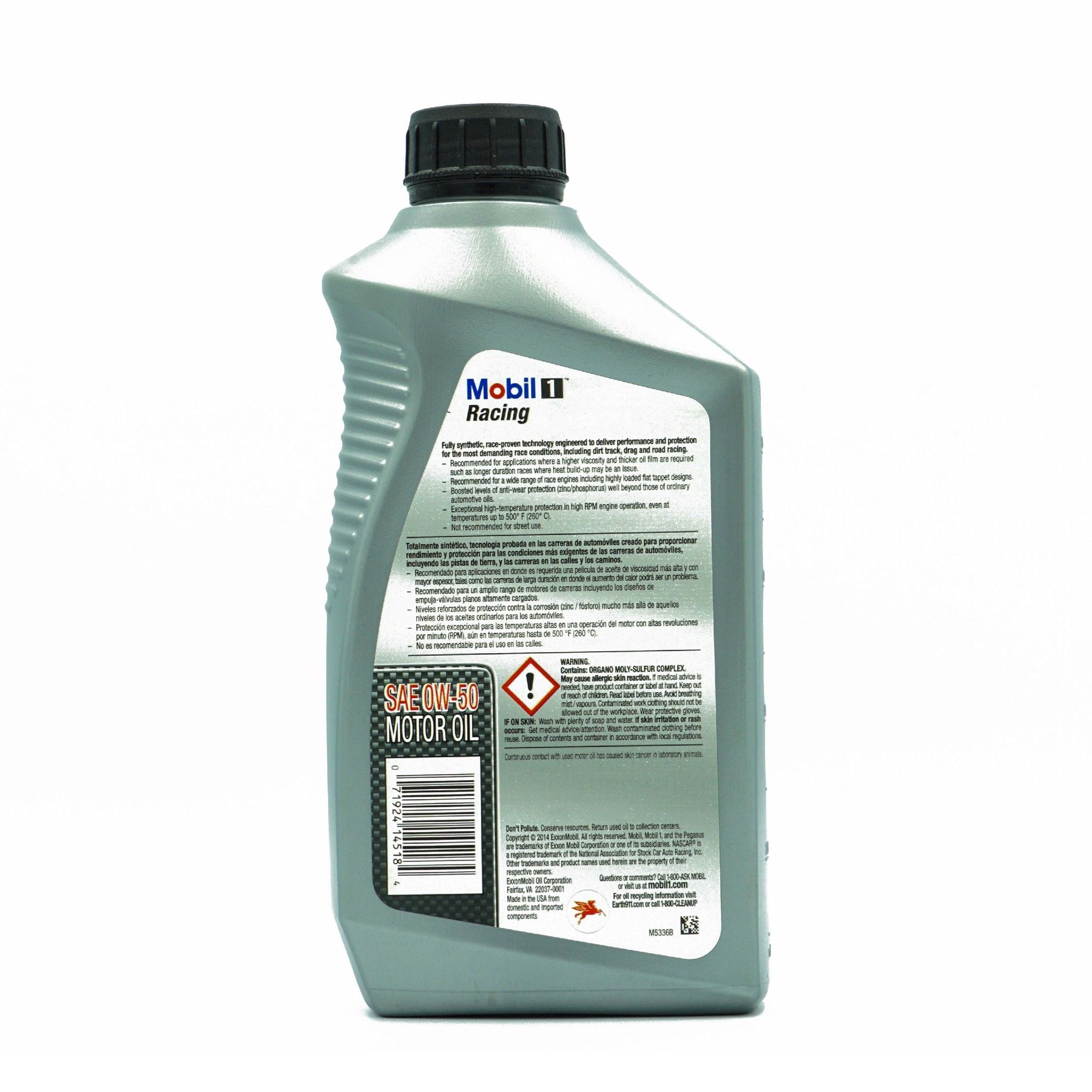 Dầu động cơ đua Mobil 1 Racing™ 0W-50 – AmericanLube