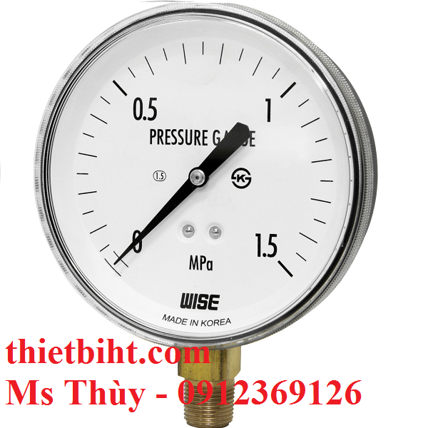 Đồng hồ áp suất Wise Model P140 - General purpose pressure gauge_P140 ...