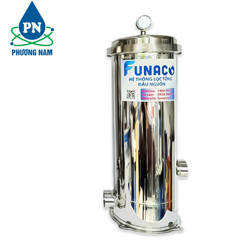 Phin Lọc Inox Funaco FN07 - 7 Lõi - Máy Lọc Nước Phương Nam