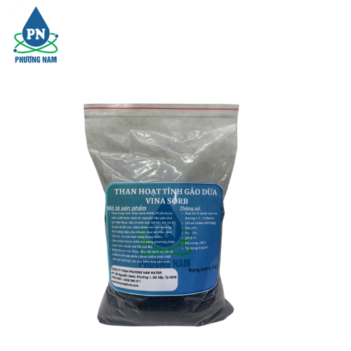 Than Hoạt Tính Gáo Dừa Vina Sorb - 1KG - Máy Lọc Nước Phương Nam