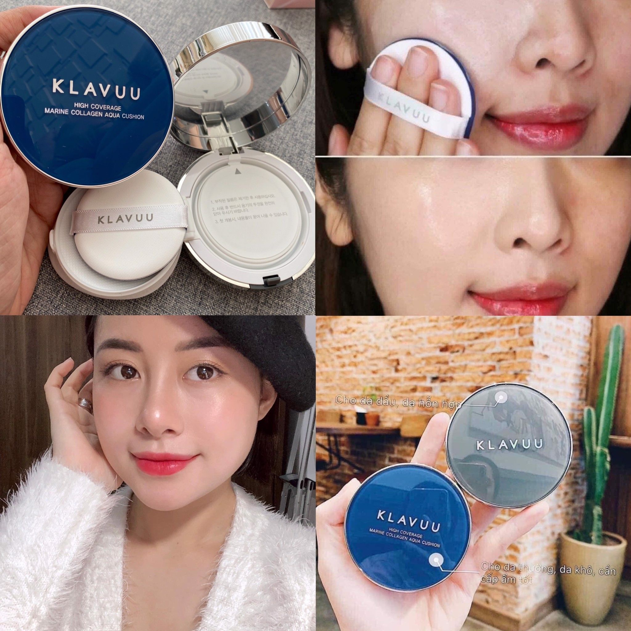 PHẤN NƯỚC KLAVUU CUSHION – Thế Giới Lông Mi