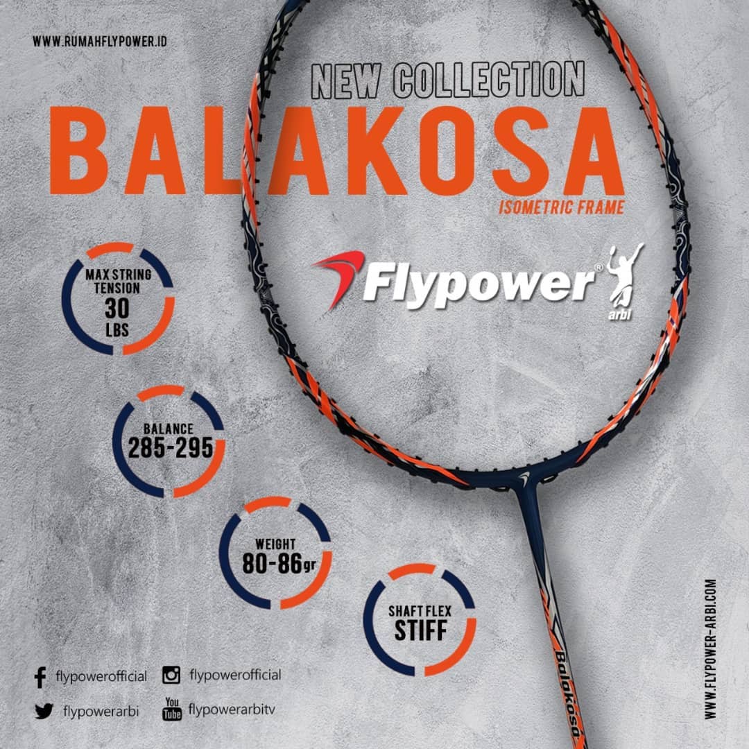 Vợt cầu lông Flypower Balakosa – flypowervietnam