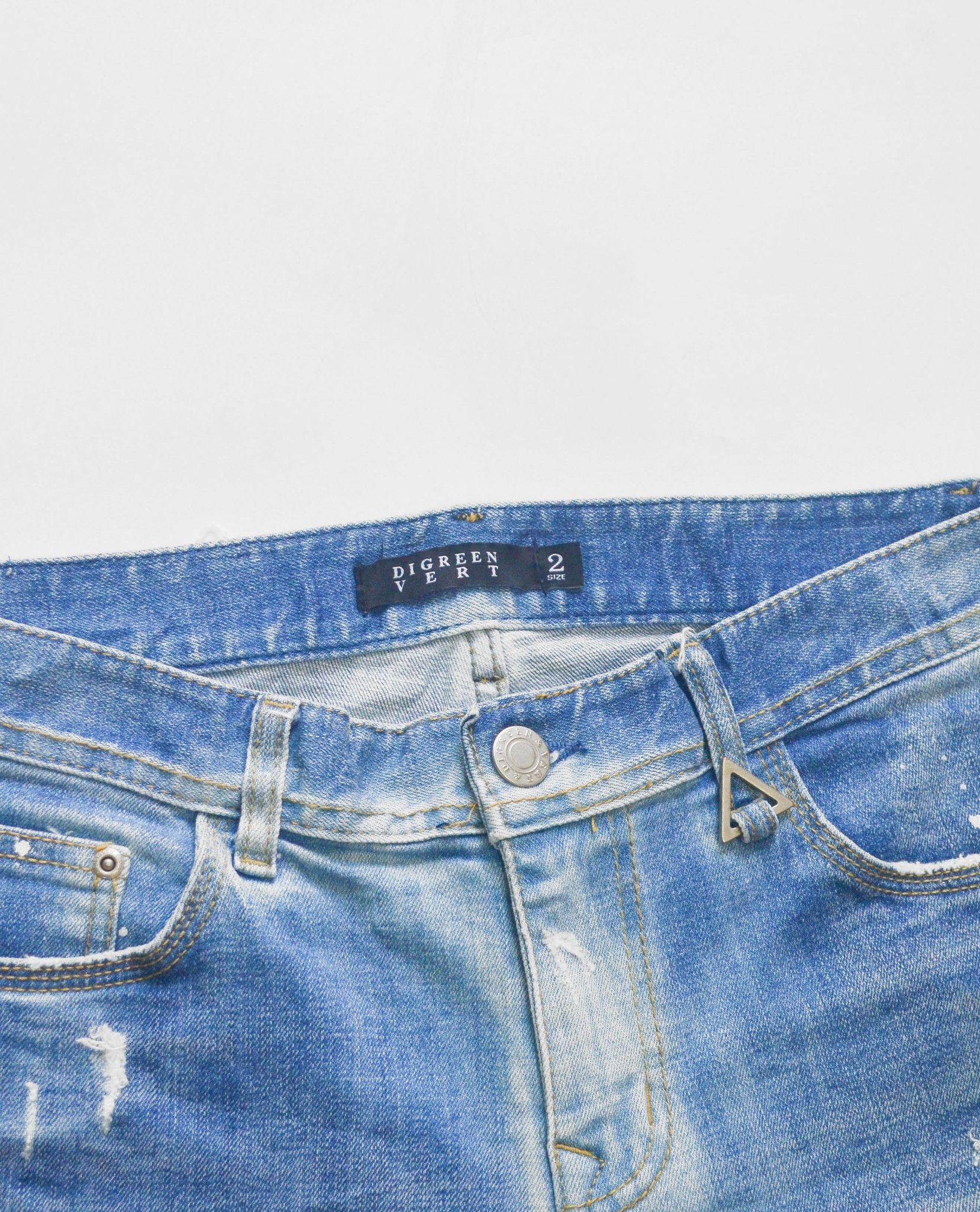 VTG Denim Shorts - DIGREEN VERT – Breakdalaww - Vintage Streetwear