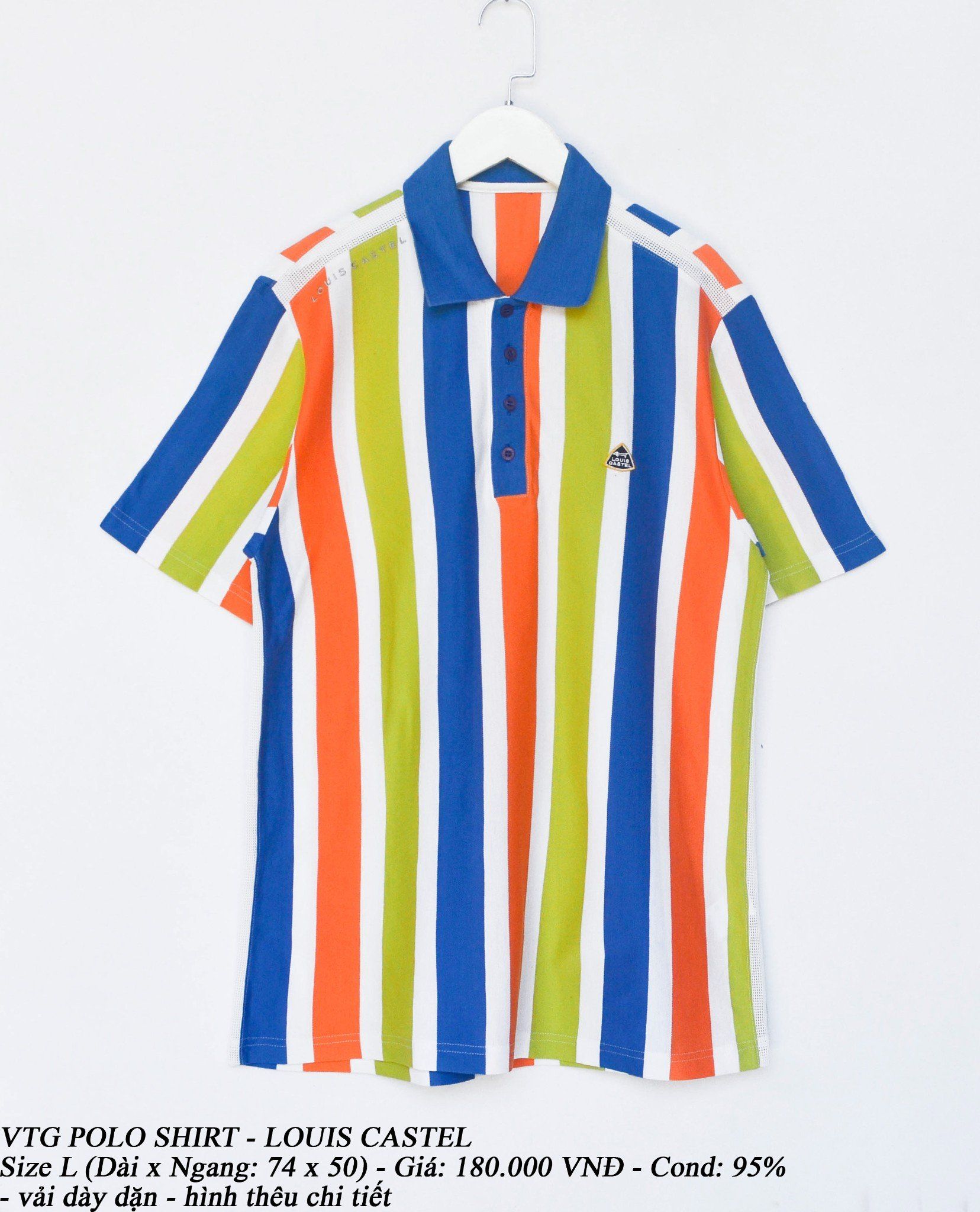 VTG Polo Shirt - LOUIS CASTEL – Breakdalaww - Vintage Streetwear