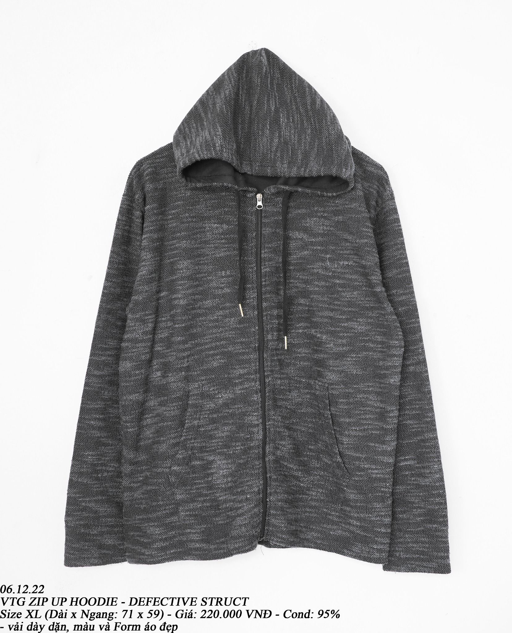 06.12.22 - VTG ZIP UP HOODIE - DEFECTIVE STRUCT – Breakdalaww - Vintage ...