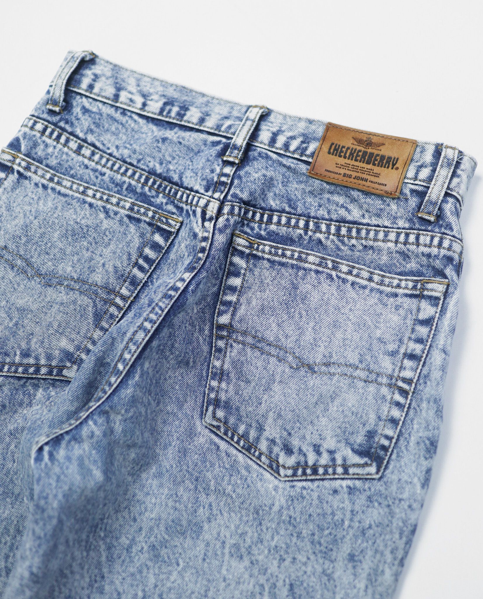 04.07.23 - VTG DENIM PANTS - CHECKERBERRY BY BIG JOHN 90s – Breakdalaww ...