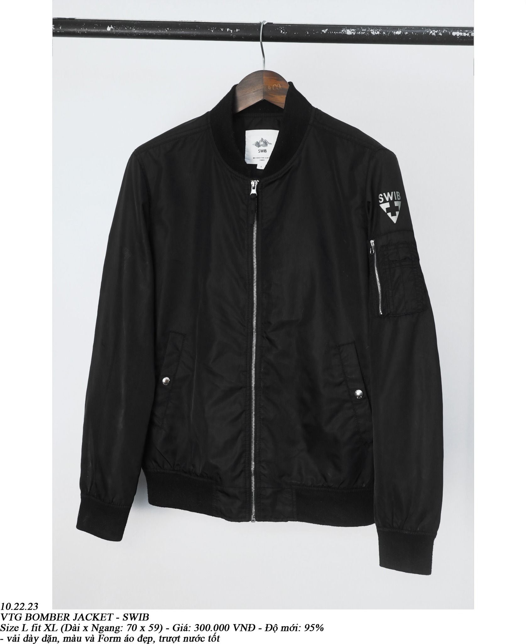 10.23.23 - VTG BOMBER JACKET - SWIB – Breakdalaww - Vintage Streetwear