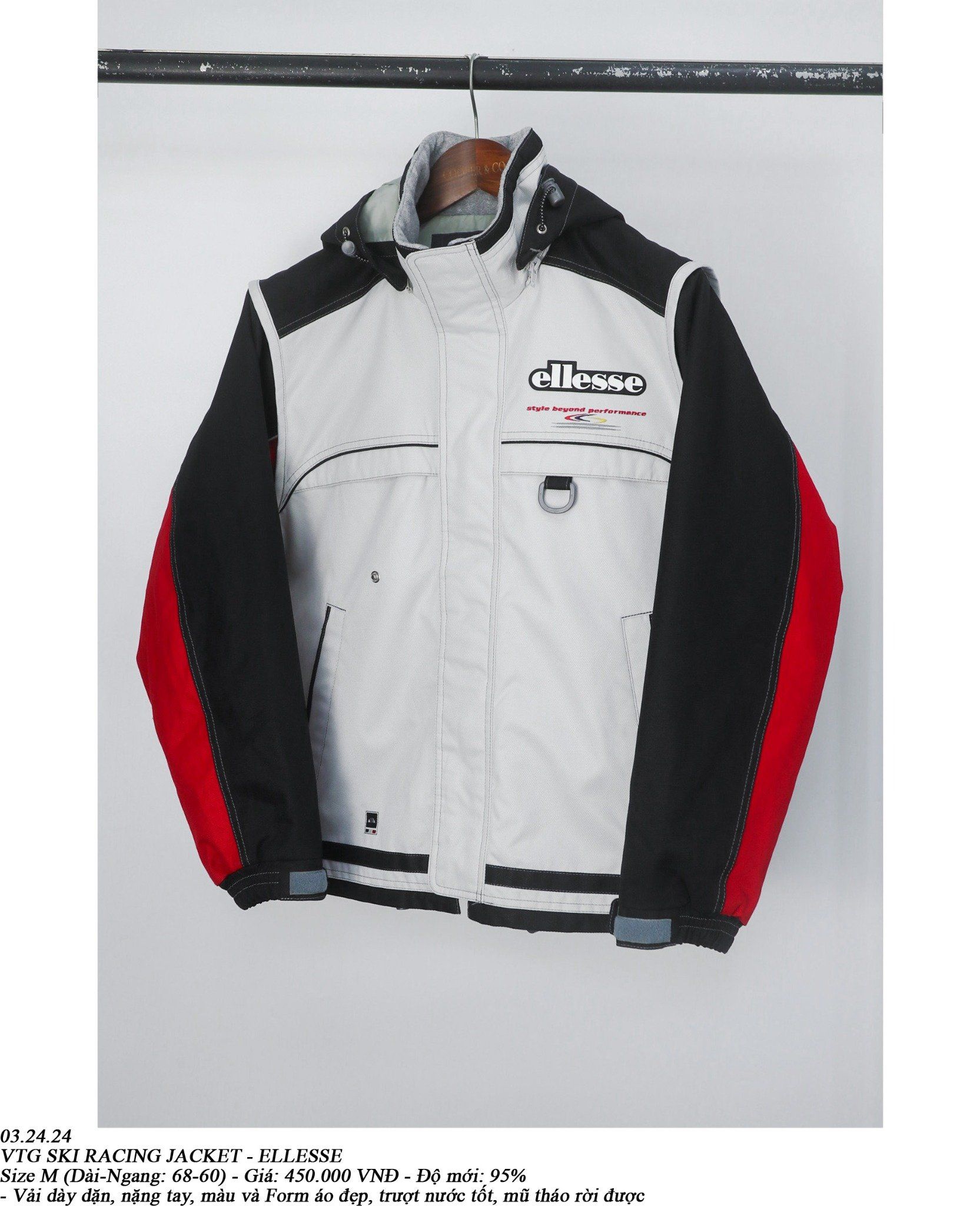 03.24.24 - VTG SKI RACING JACKET - ELLESSE – Breakdalaww - Vintage ...