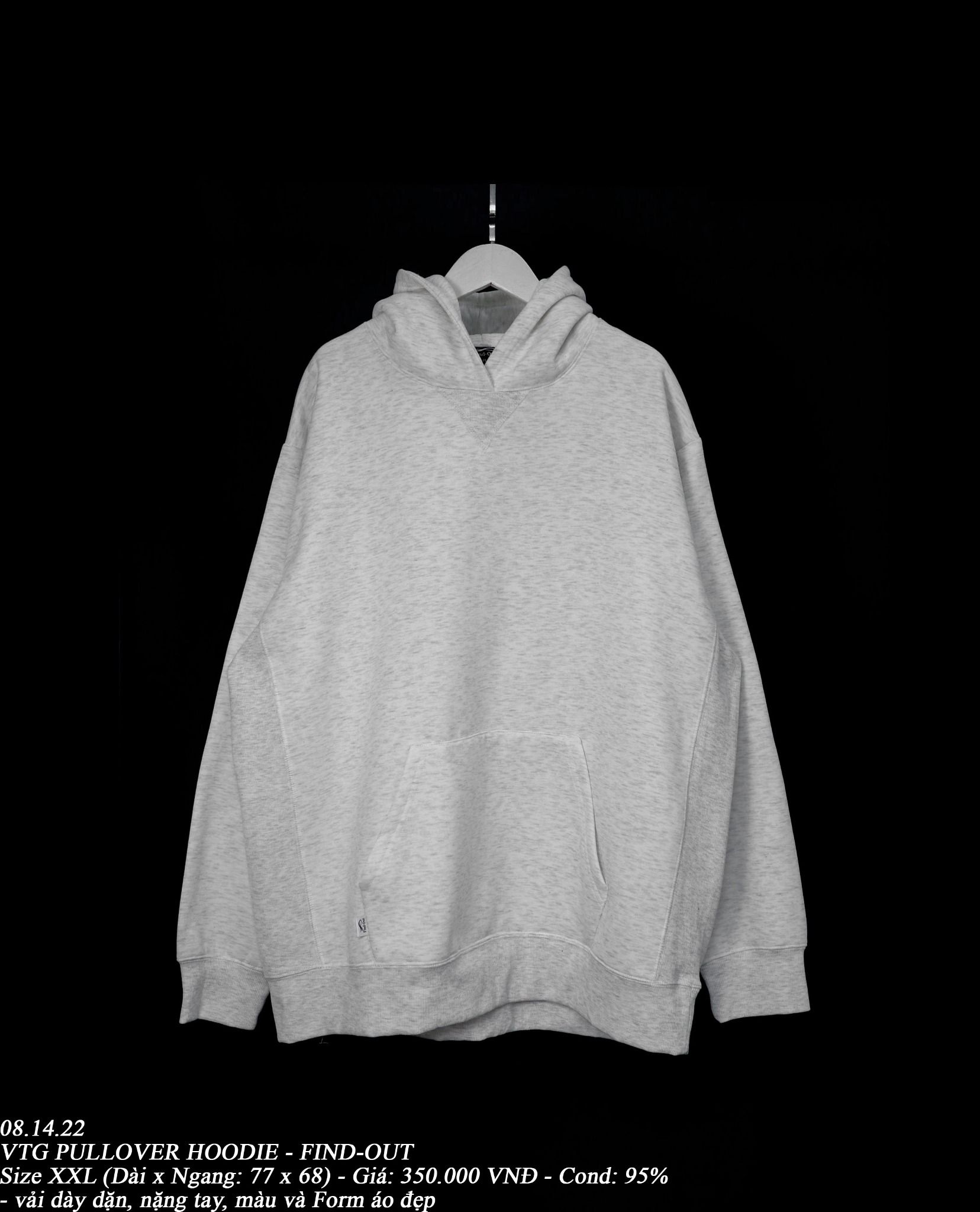 08.14.22 - VTG PULLOVER HOODIE - FIND-OUT – Breakdalaww - Vintage ...