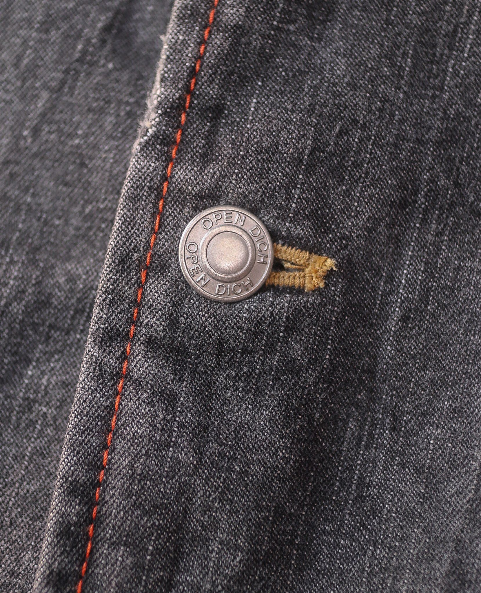 07.01.24 - VTG CHORE COAT DENIM JACKET - OPEN DICH – Breakdalaww - Vintage Streetwear