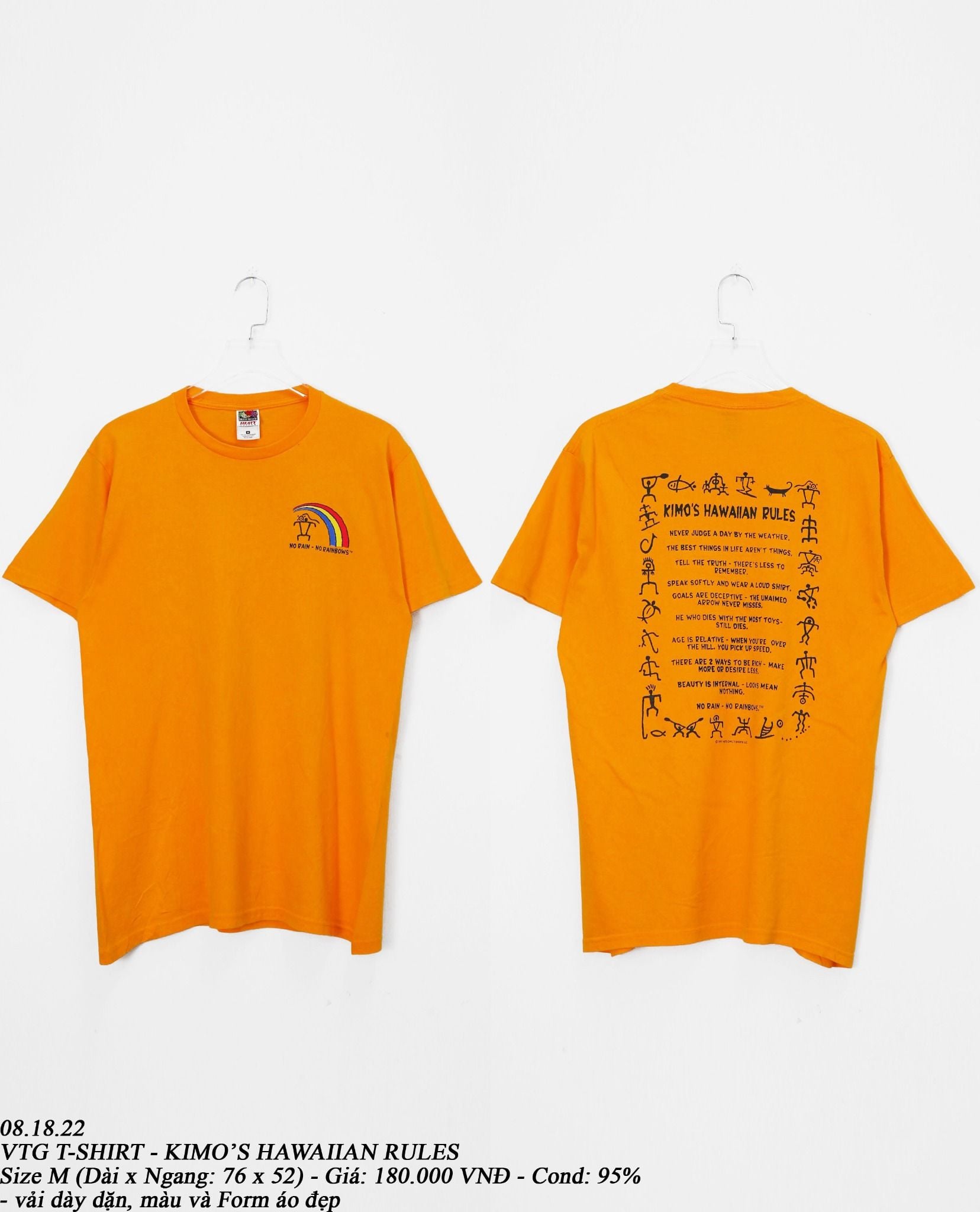 08.18.22 - VTG T-SHIRT - KIMO'S HAWAIIAN RULES – Breakdalaww - Vintage ...