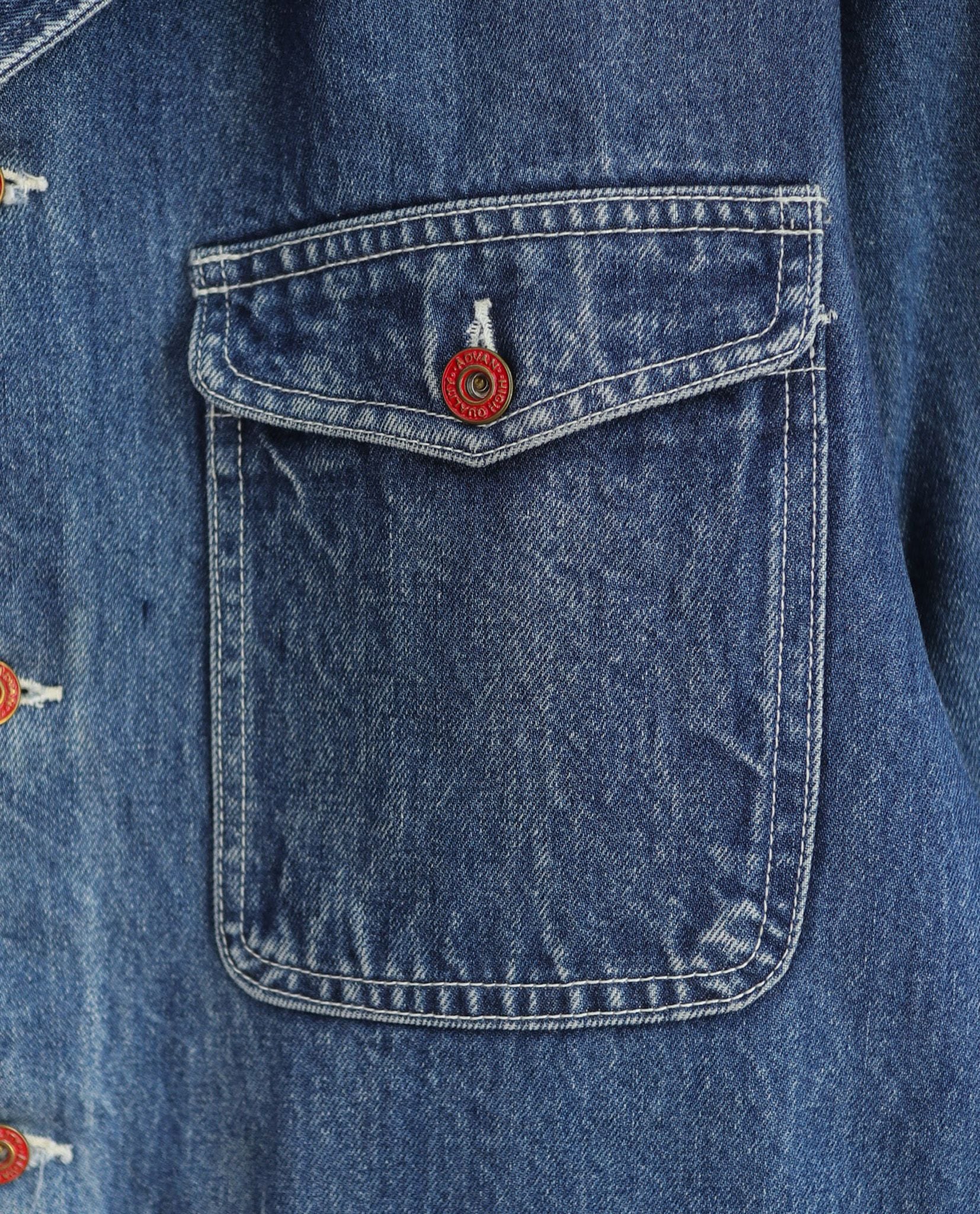 06.04.23 - VTG BLAZER DENIM JACKET - HALFWAY JAPAN – Breakdalaww ...