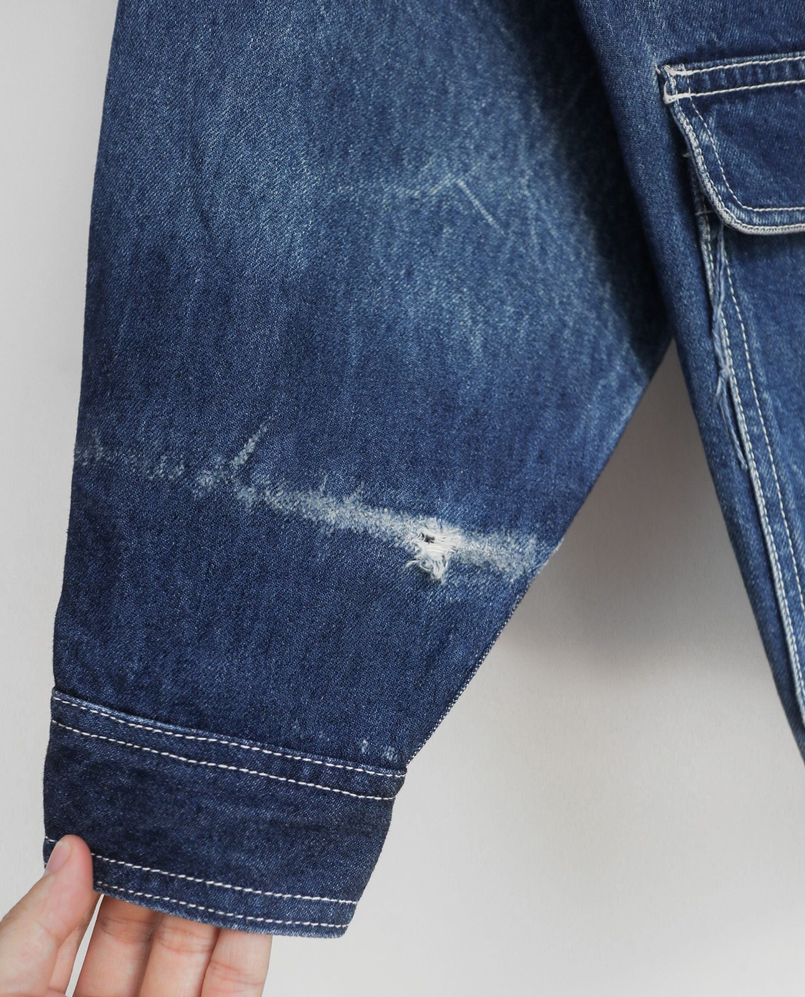 06.04.23 - VTG BLAZER DENIM JACKET - HALFWAY JAPAN – Breakdalaww ...