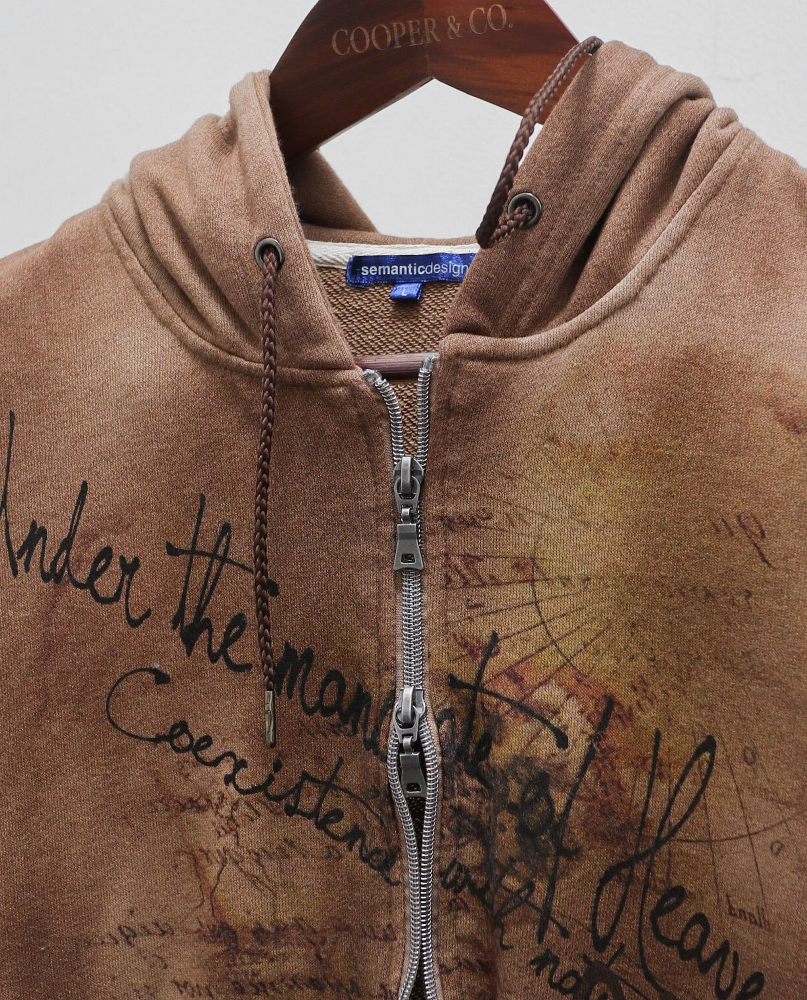 03.16.23 - VTG WASHED ZIP UP HOODIE - SEMANTIC DESIGN – Breakdalaww ...