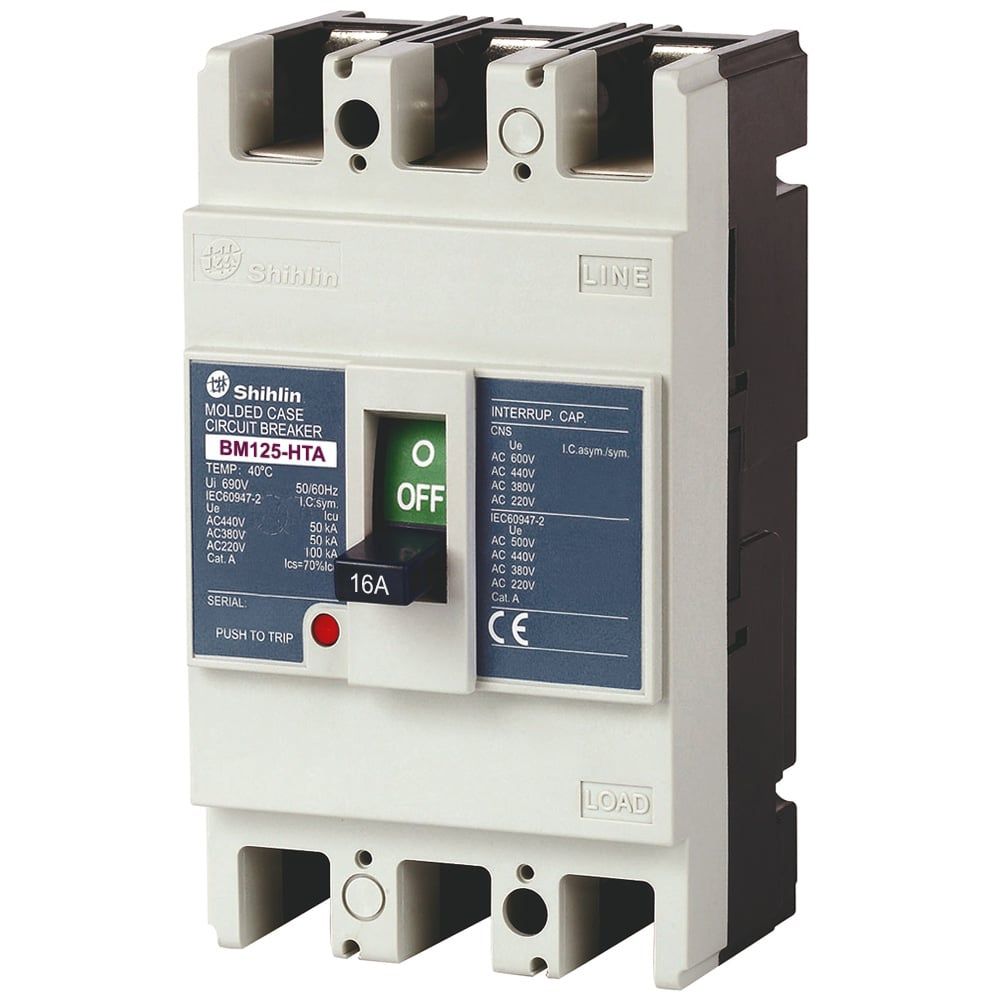 CB khối Shihlin BM 125-HTA 3P 30A 50kA