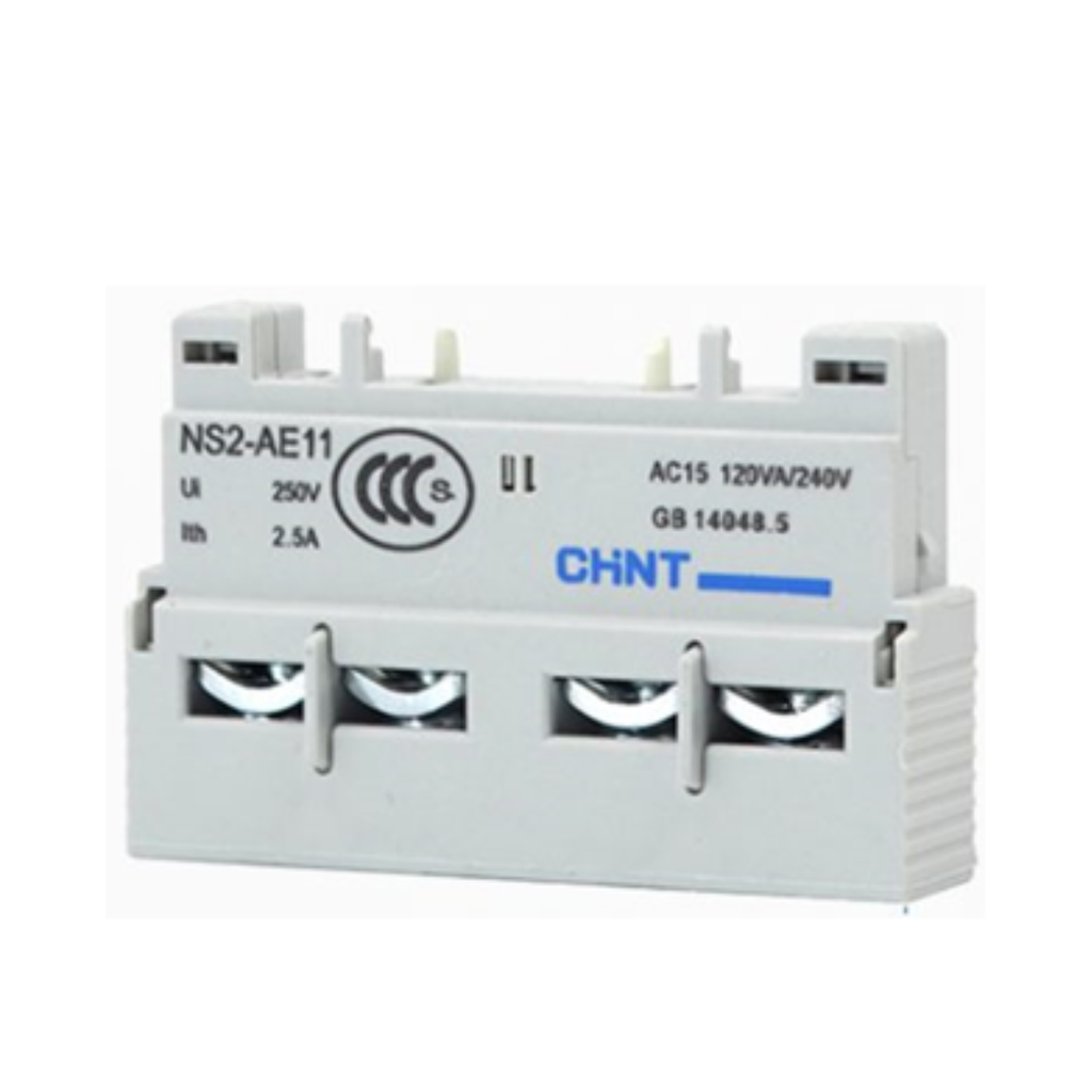 Tiếp điểm phụ, dùng cho cầu dao tự động, 1NO1NC-NS2-AE11