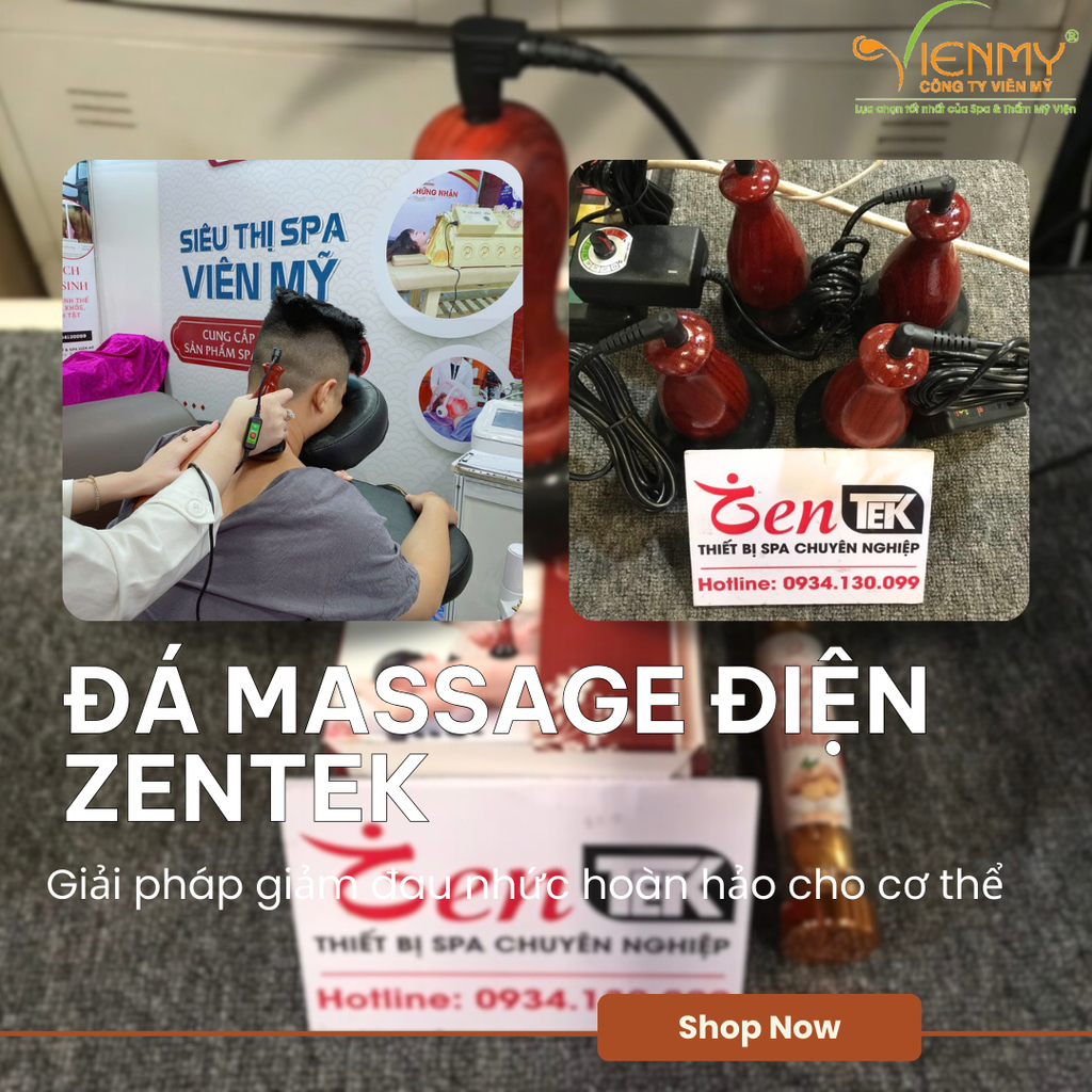 Đá massage điện ZENTEK – CÔNG TY VIÊN MỸ
