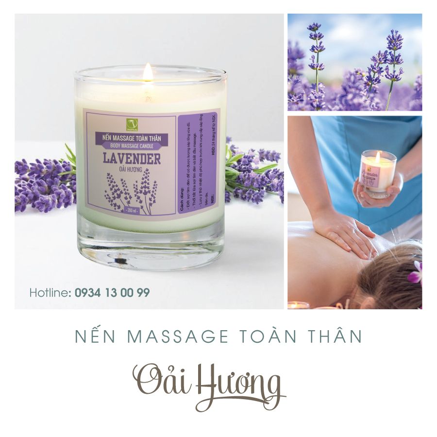 NẾN MASSAGE BODY- ly thủy tinh 200ml – CÔNG TY VIÊN MỸ