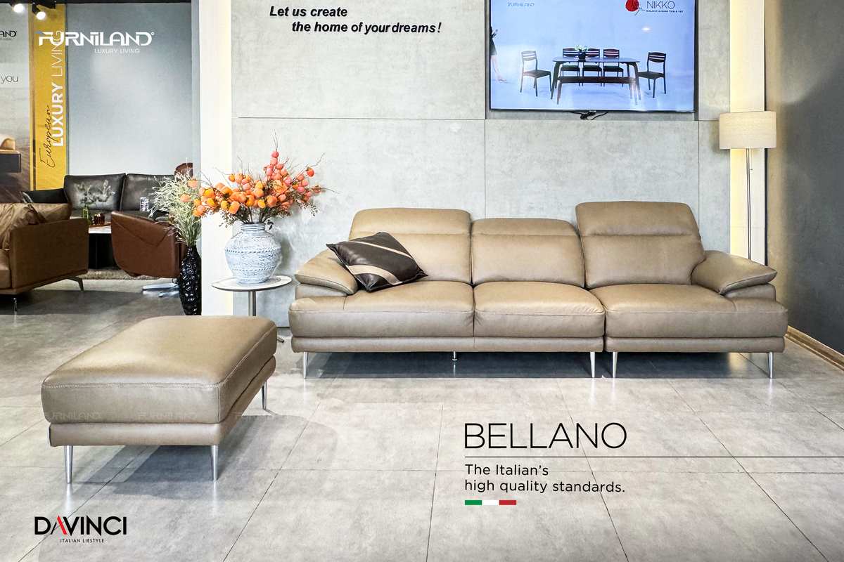 Ghế Sofa Nhập Khẩu Cao Cấp Bellano Băng - Sofa Phòng Khách Furniland