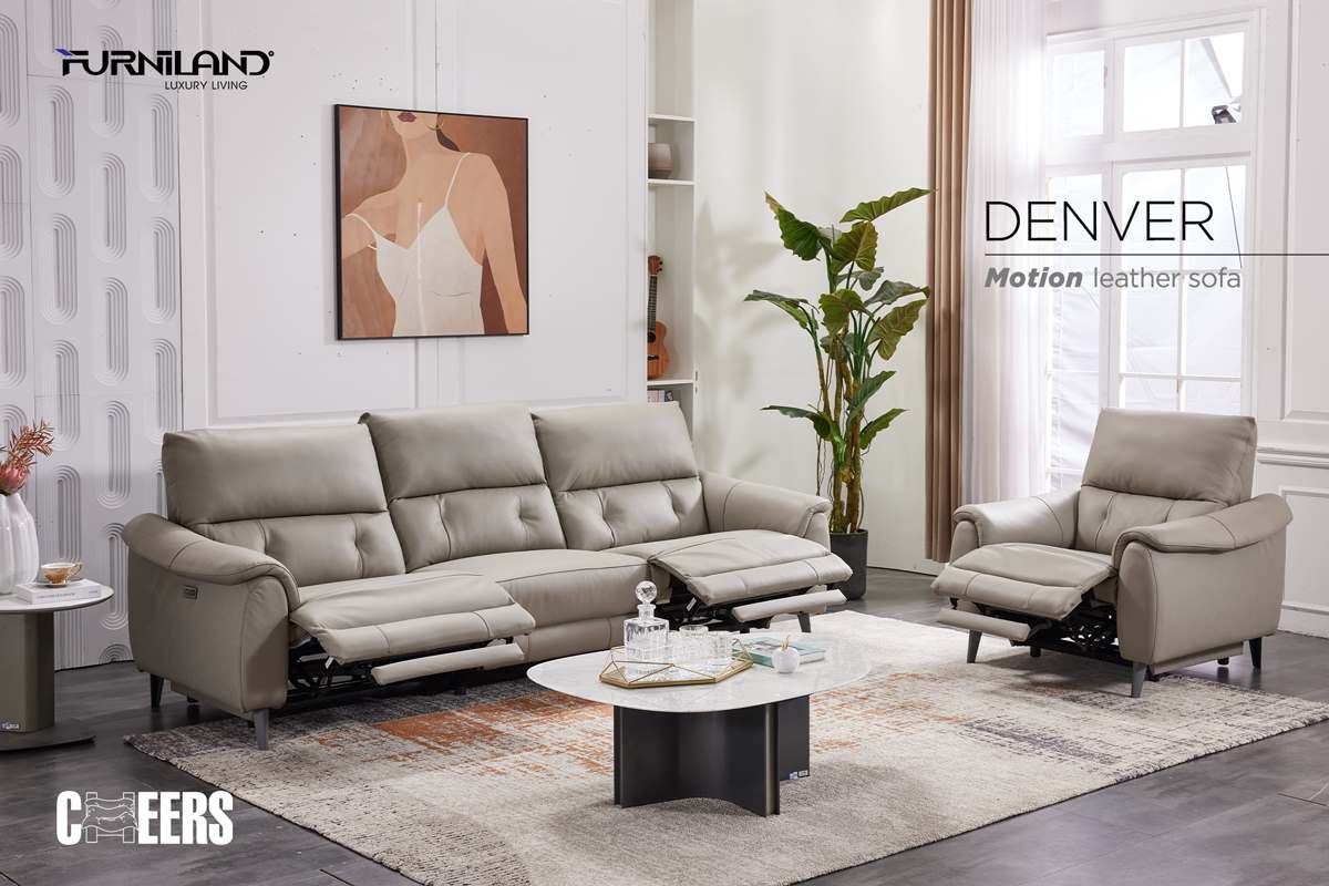 Sofa thông minh chỉnh điện Denver - Cheers Sofa Furniland