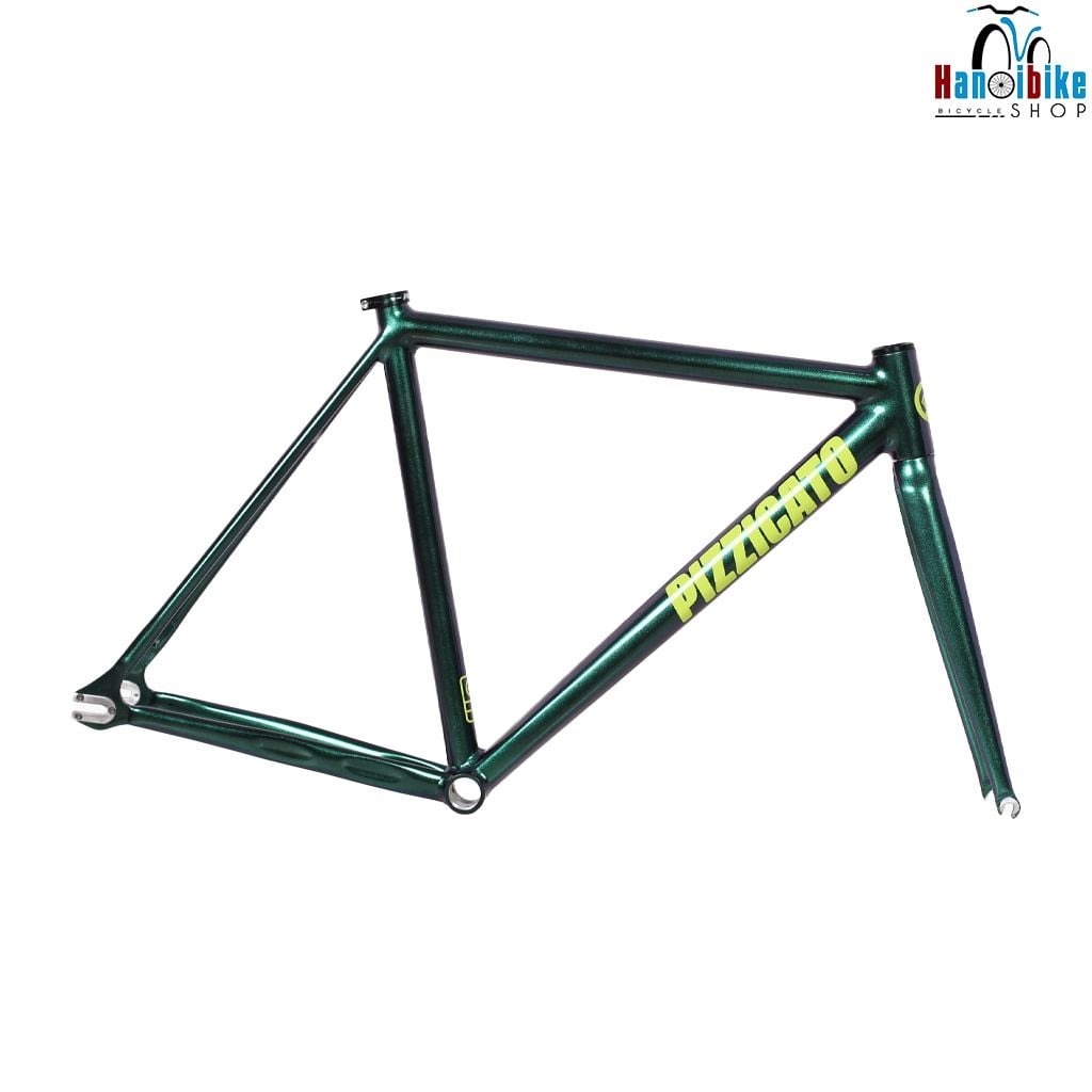Khung fix gear PIZZICATO T1( dùng cọc yên 30.9) – Hanoibike shop