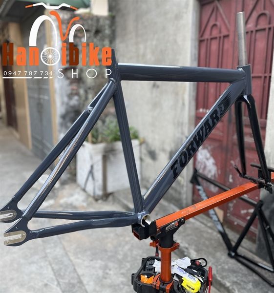 Khung Fixed gear Forward kèm càng carbon model 2021 – Hanoibike shop