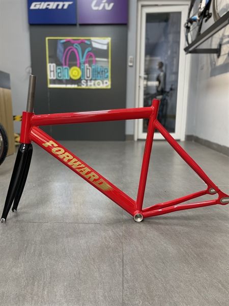 Khung Fixed gear Forward kèm càng carbon model 2021 – Hanoibike shop